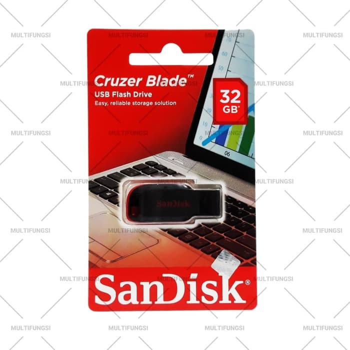 Sandisk Cruzer Blade 32gb Cz50 Flashdisk (Original) | Shopee Malaysia