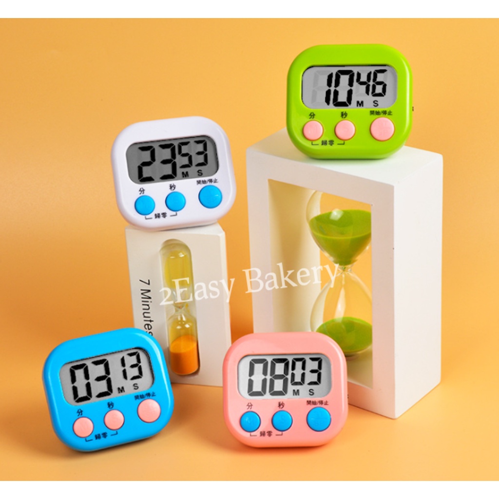 LCD Digital Kitchen Timer / Cooking / Baking / Oven Timer / Loud Alarm ...