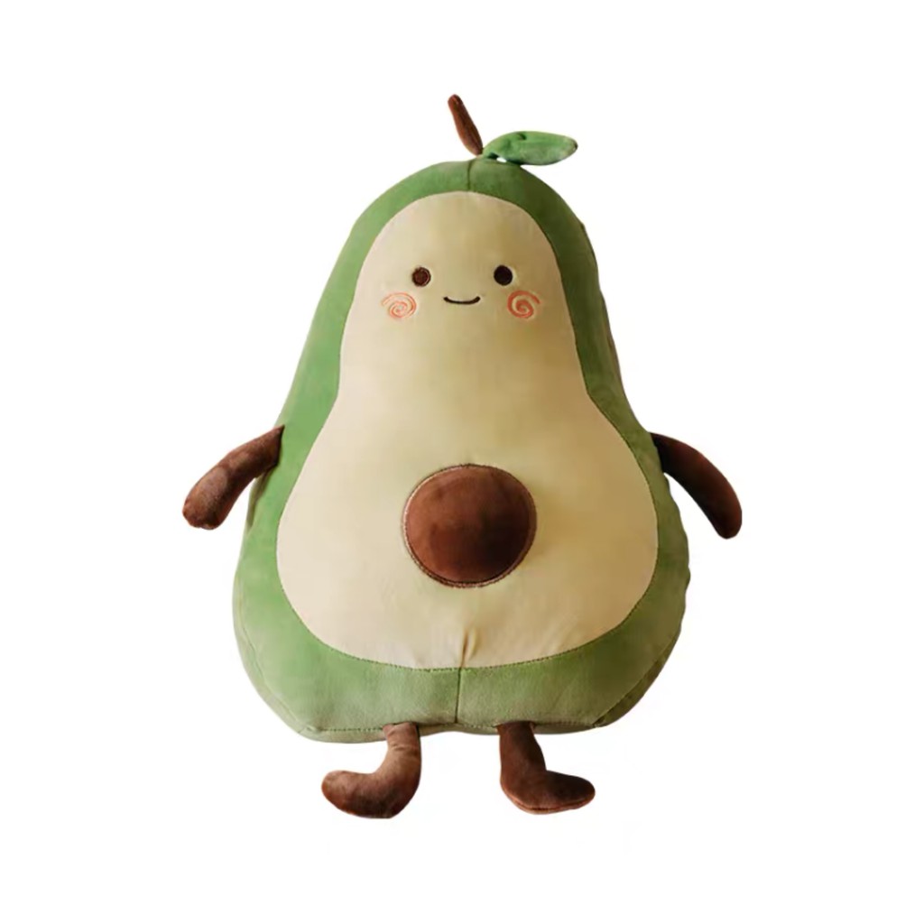 Eat Clean Healthy 🌳Avocado Stuffed Toy🌳 Bolster Cute Plush Soft Toy ...