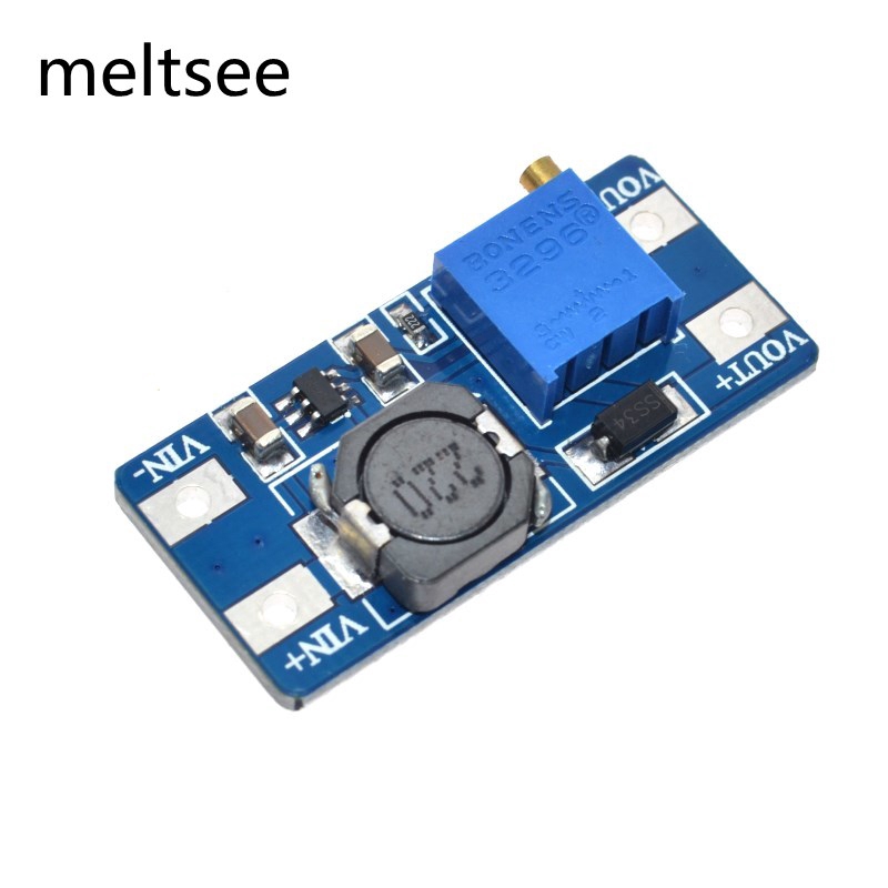 MT3608 DC-DC Step Up Converter Booster Power Supply Module Boost Step-up Board MAX output 28V 2A ...