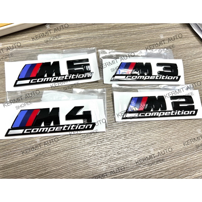 BMW LOGO M5 M4 M3 M2 COMPETITION EMBLEM F10 F30 E90 E60 E46 F18 AND ALL ...