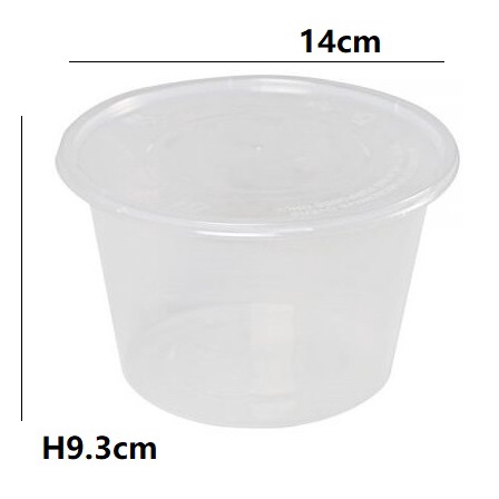 1000B Round Disposable Container (1000ML) | Shopee Malaysia