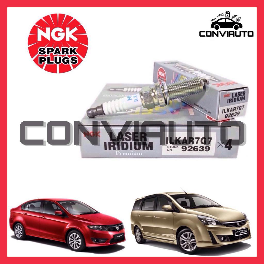 PROTON EXORA 1.6 PREVE CFE E/TURBO NGK SPARK PLUG ILKAR7G-7 IRIDIUM ...