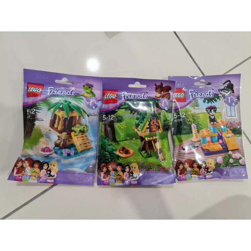 LEGO 41017+41018+41019 - FRIENDS Series 1 Polybag (NEW) | Shopee Malaysia