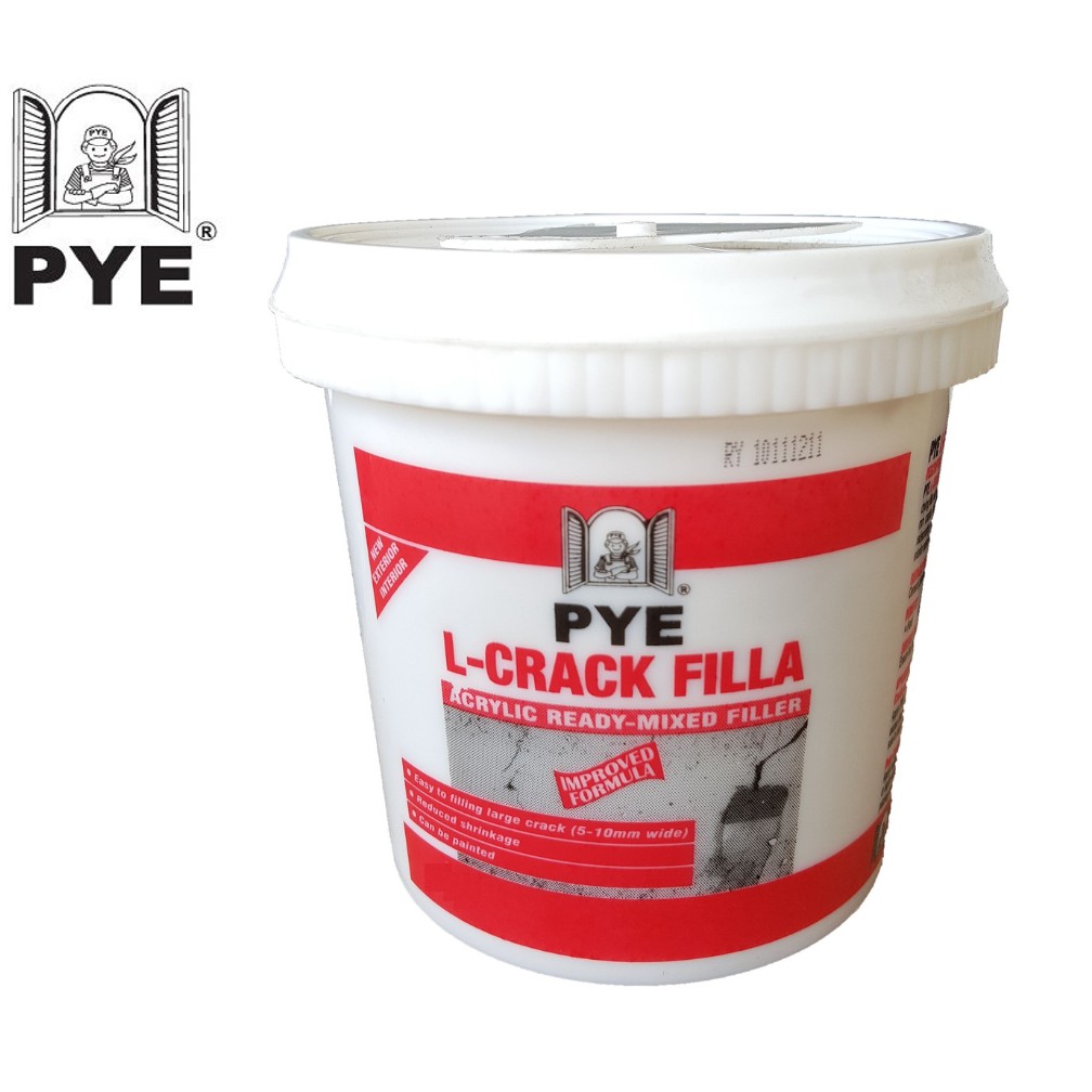 PYE L-Crack Filla Acrylic Ready-Mixed Filler (1kg) | Shopee Malaysia