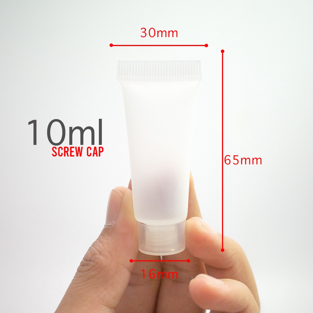 5ml 10ml 15ml 20ml 30ml 50ml Frosted Soft Tube Squeeze with Flip Cap ...