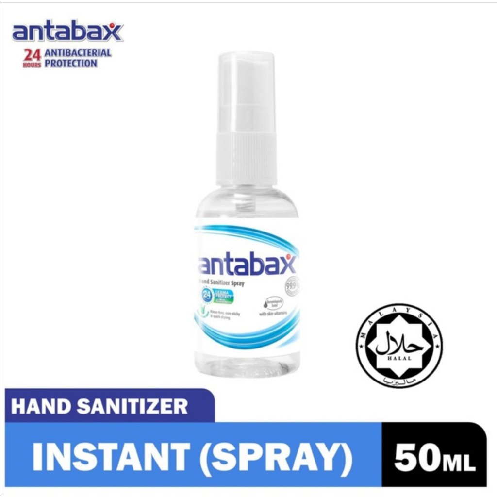 Antabax Hand Sanitizer Spray (50ml) | Shopee Malaysia