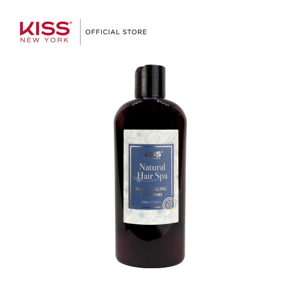KISS NEW YORK Natural Hair Spa Scalp Scaling Shampoo (230ml) | Shopee ...