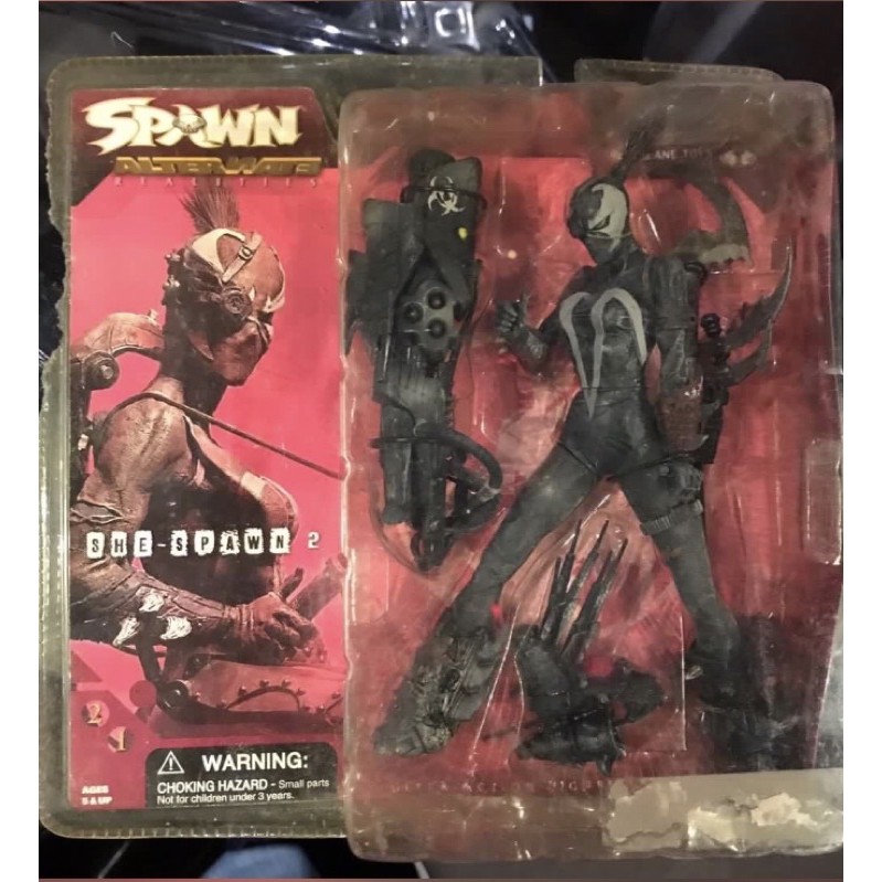 McFarlane Toys Spawn The 21st Series Alternate Realities She-Spawn 2 Ultra- Action Figure Rare ...