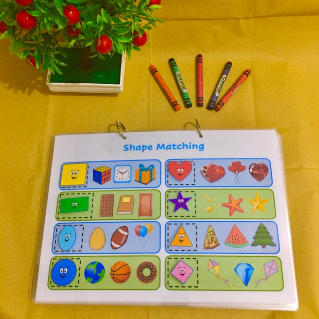 Shape Matching Detachable (Adhesive dots) Fully Laminated Learning ...