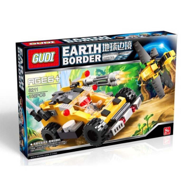 Lego GUDI Earth Border 1—8211 | Shopee Malaysia