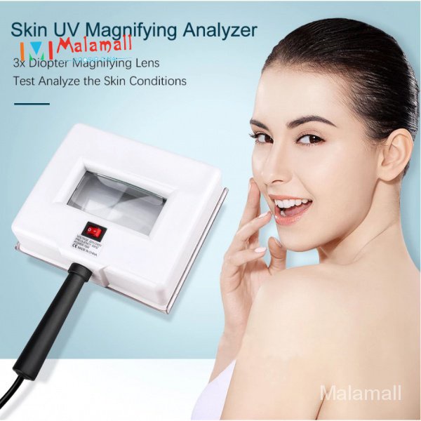 Portable Woods Lamp For Skin UV Magnifying Lamp For Beauty Facial Skin ...