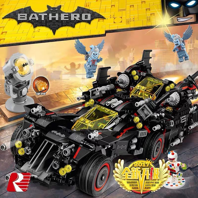 KING BATMOVIE-THE ULTIMATE BATMOBILE (87045) | Shopee Malaysia