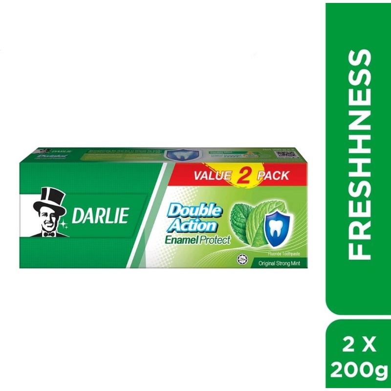 Darlie Double Action Toothpaste ( 2 x 200g ) | Shopee Malaysia