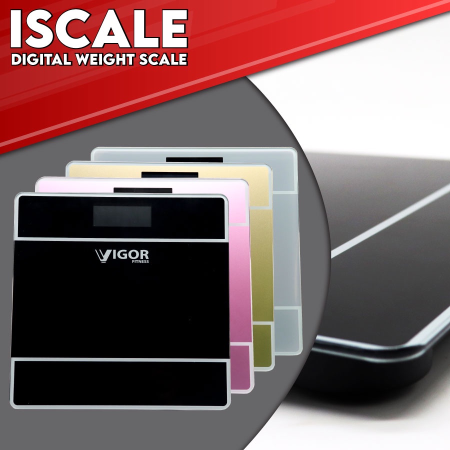 Vigor Fitness Iscale S Digital Weight Scale / Iscale S Skala Berat ...