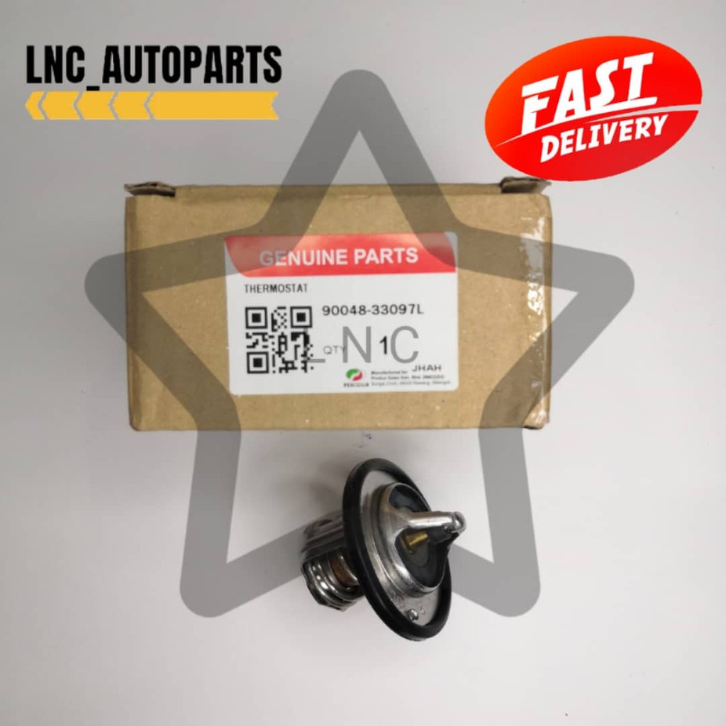 ORIGINAL Thermostat For Perodua AXIA / BEZZA 1.0 (90048-33097) | Shopee ...