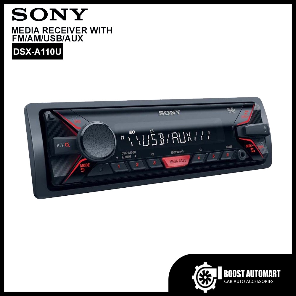 Sony Car Player DSX-A110U FM USB Car Digital Media Player (100% ORIGINAL) | Shopee Malaysia