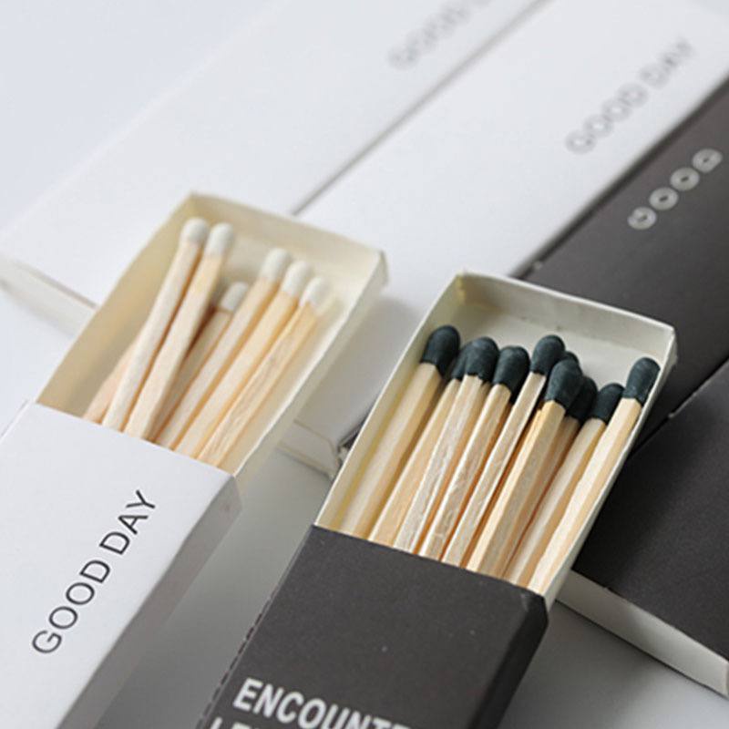 Candle Wooden Safety Long Matches Scented Candle Handmade Wood Matches ...
