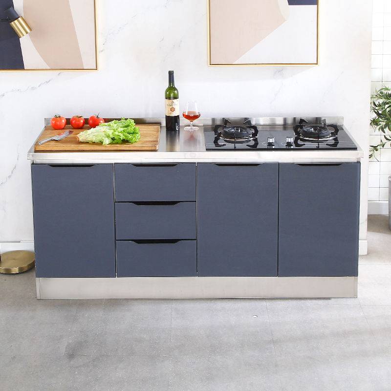 Stainless steel cabinet simple assembled stainless steel stove cabinet ...