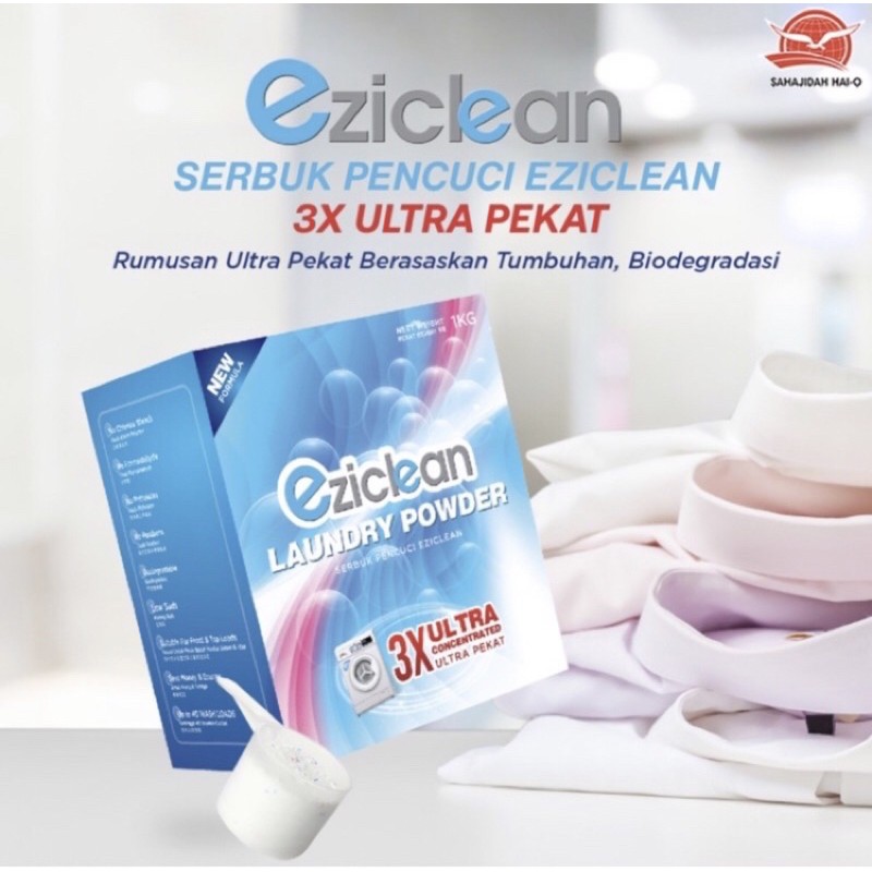 🔥🔥HOT ITEM🔥🔥 SERBUK PENCUCI EZICLEAN LAUNDRY 3X EXTRA PEKAT (NEW ...