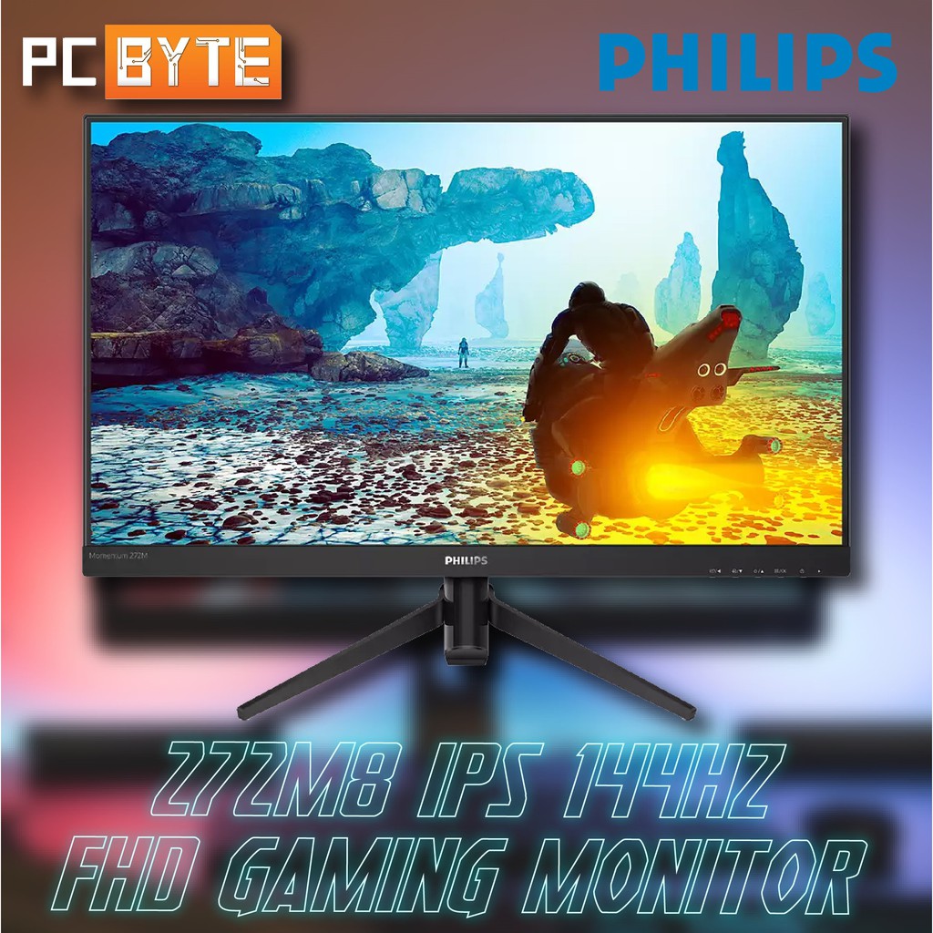 Philips 272M8 1MS 144Hz IPS FHD Gaming Monitor (27") | Shopee Malaysia