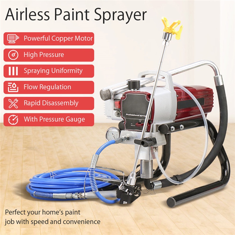 1500W High-pressure Airless Spraying Machine Professional Airless Spray ...
