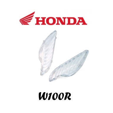 HONDA WAVE100R W100R WAVE 100 R FRONT SIGNAL LENS SET CLEAR (2PCS ...
