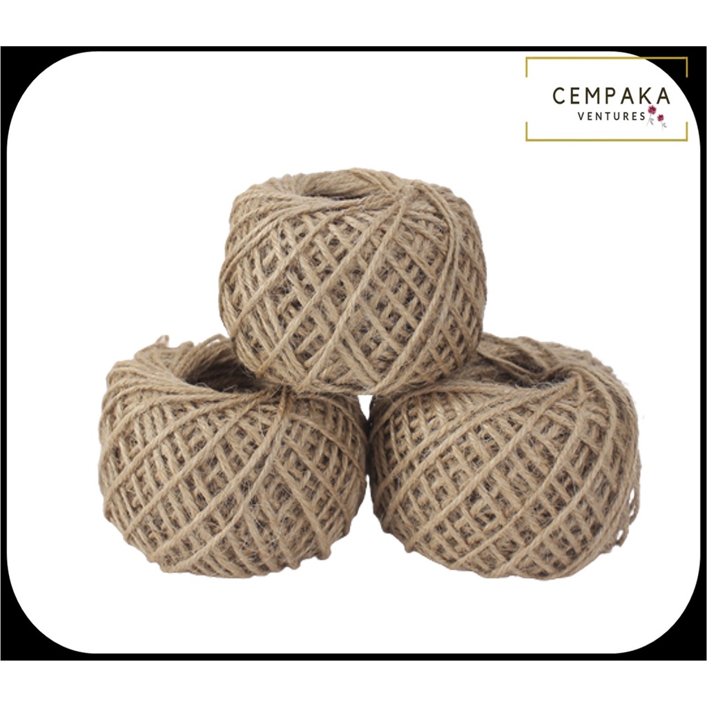 Hemp Rope Natural Rope Jute Rope Crossrope Jump Rope l Tali Guni Tali Beg Tali Guni Murah Tali ...