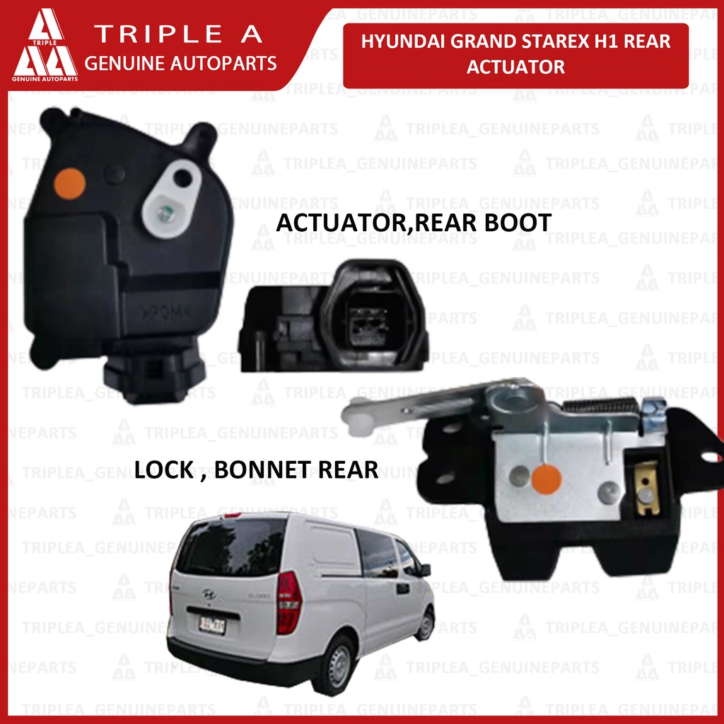 TRIPLEA Hyundai Grand H1 Starex Rear Bonnet Lock Boot Lock Bonnet Back ...