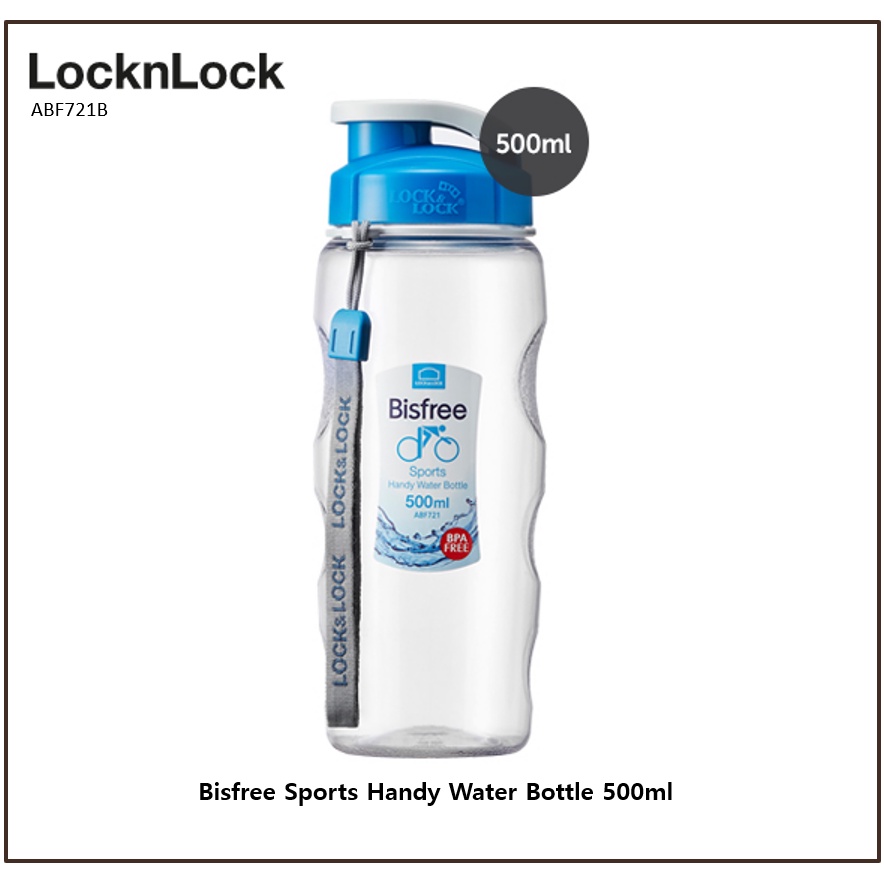 [Lock&Lock] Bisfree Sports Handy Water Bottle 500ml (ABF721B) | Shopee ...