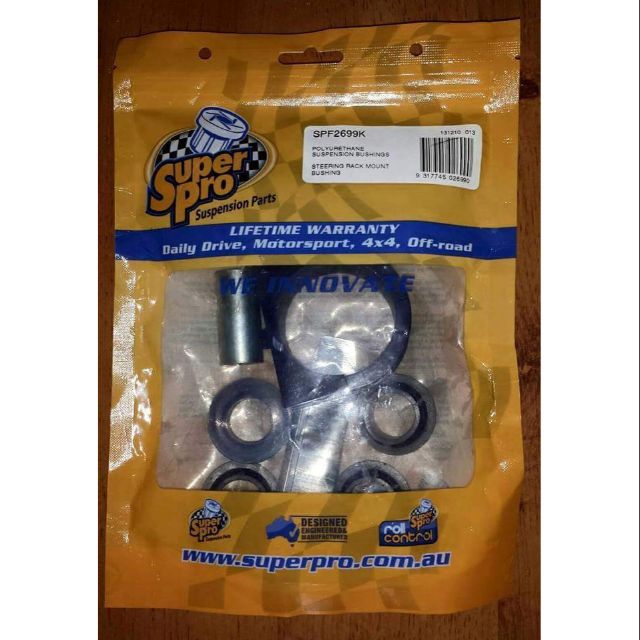 Toyota Altezza/Lexus IS200 XE10 SUPERPRO Polyurethane Steering Rack ...