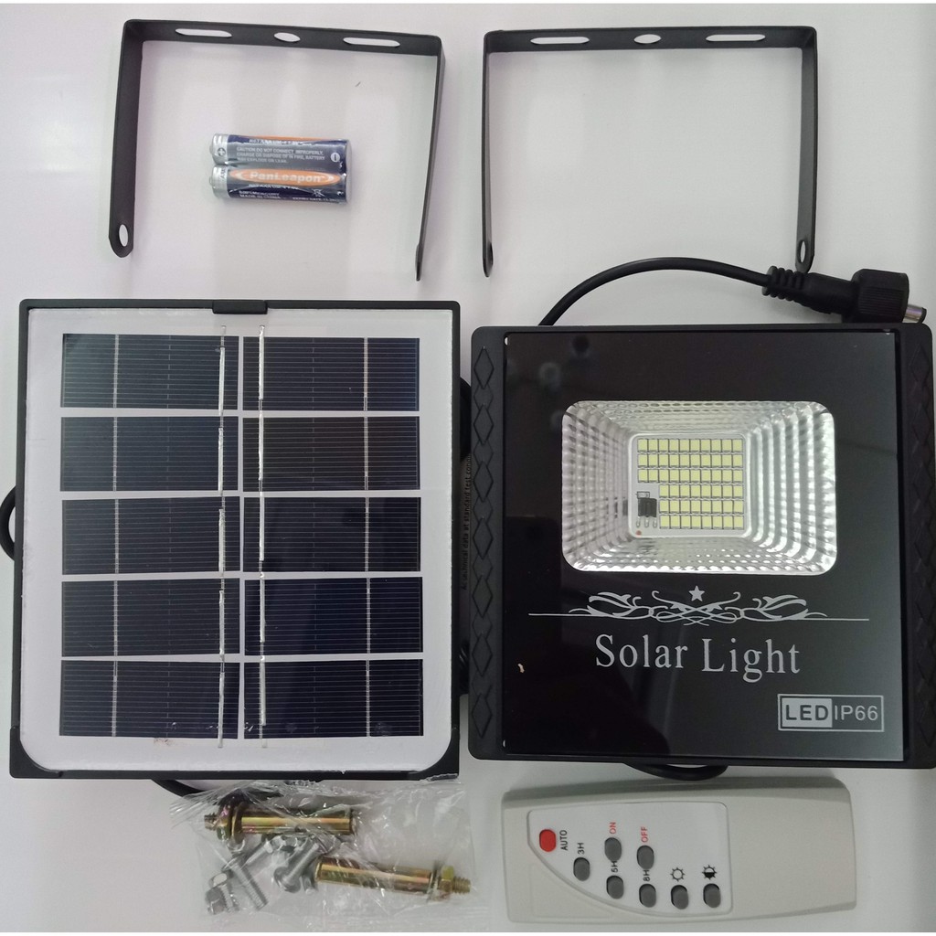 45W | Solar LED Floodlight Spotlight | Outdoor | Super Bright | 6-6500K ...