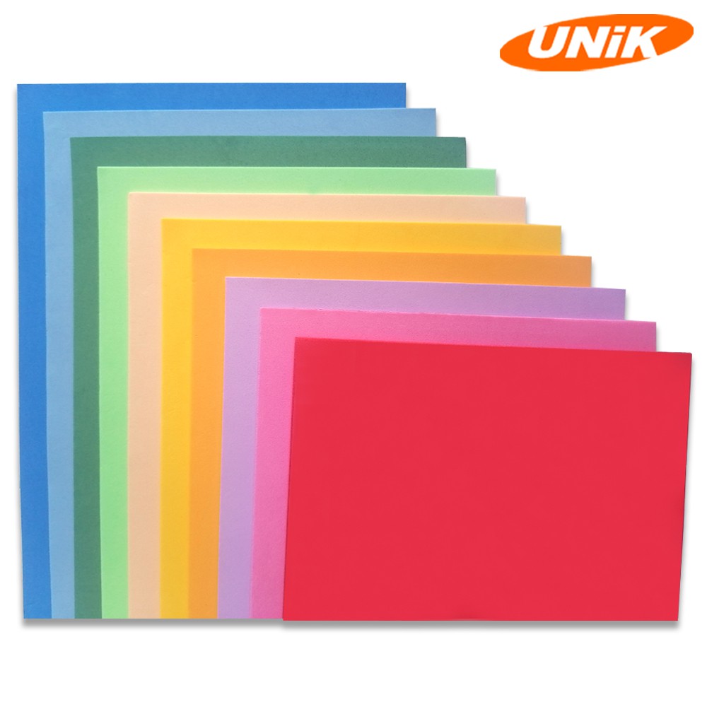 [UNIK] 10pcs A4 20x30cm Glitter EVA Sponge Foam Sheet Mixed Colour DIY ...