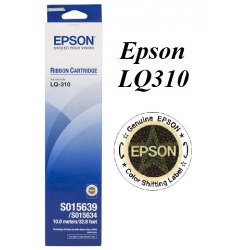 EPSON ORIGINAL LQ-310 RIBBON CARTRIDGE [100% GENUINE] DOT MATRIX ...