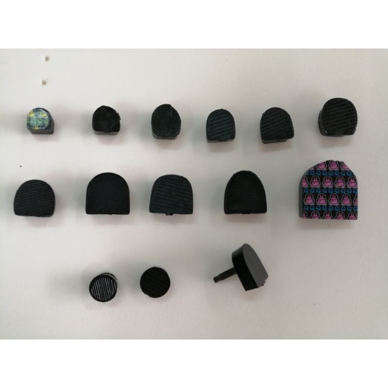 Tukar tapak Getah tumit perempuan( 3 pair & 6 pair )Lady high heel cap ...