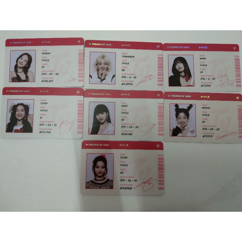 TWICE Formula of Love Album : O+T