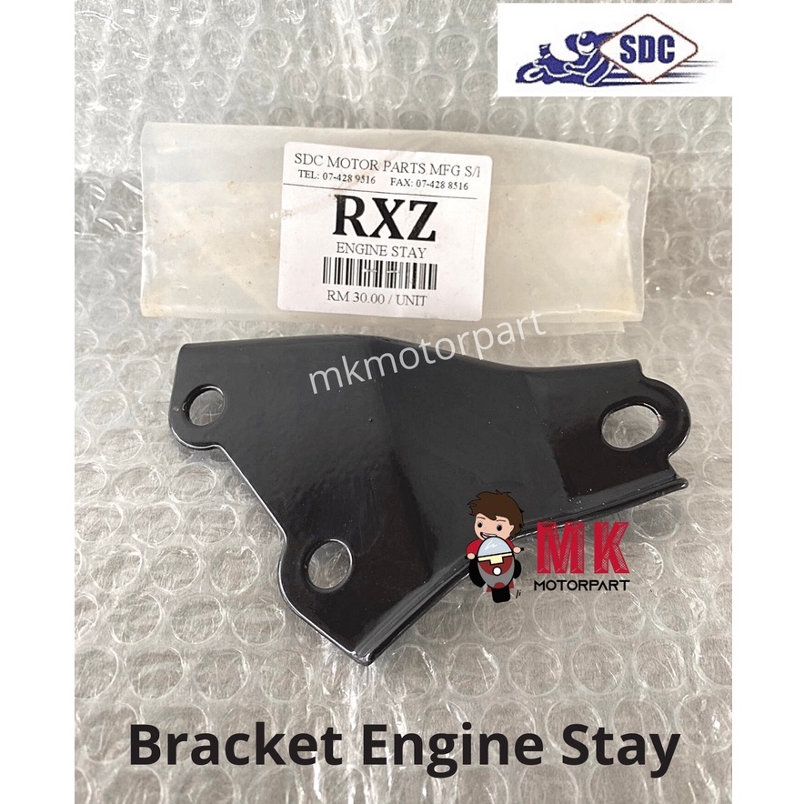 (SDC) Yamaha RXZ ENGINE STAY / Bracket Head / Tapak Besi Pegang Head ...