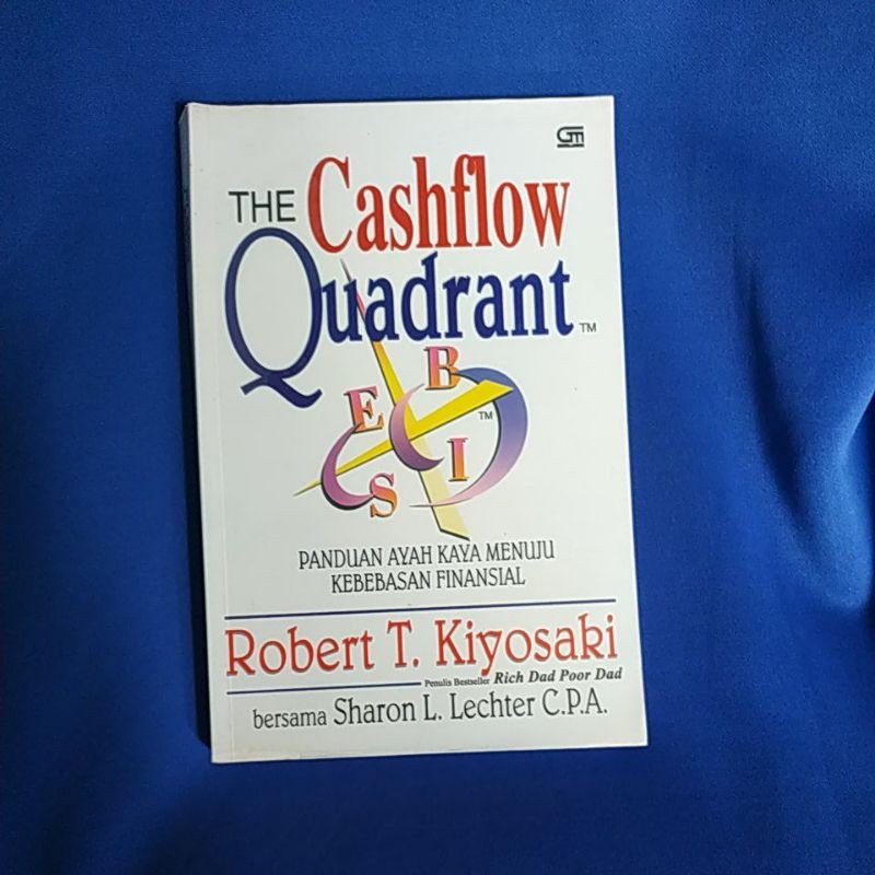 Original Motivational Book The Cashflow Quadrant - Robert T. Kiyosaki ...