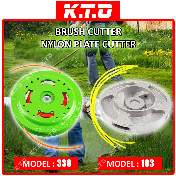 Heavy Duty Aluminium Brush Cutter Nylon Plate Cutter Grass Cutting Disc ...