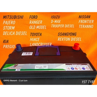 NX120-7 / NX120-7L / N70Z / N70ZL YOKOBATT MF BATTERY Car Battery ...