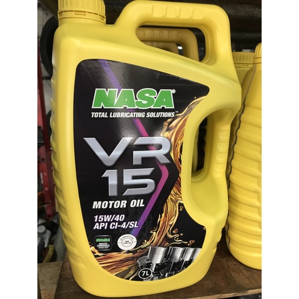 NASA VR15 15W40 Engine Oil 7Liter Diesel | Shopee Malaysia