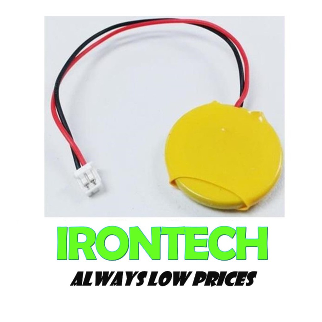 High Quality CR2032 3V 2pin Notebook Laptop CMOS Battery 2 pin 2032 ...