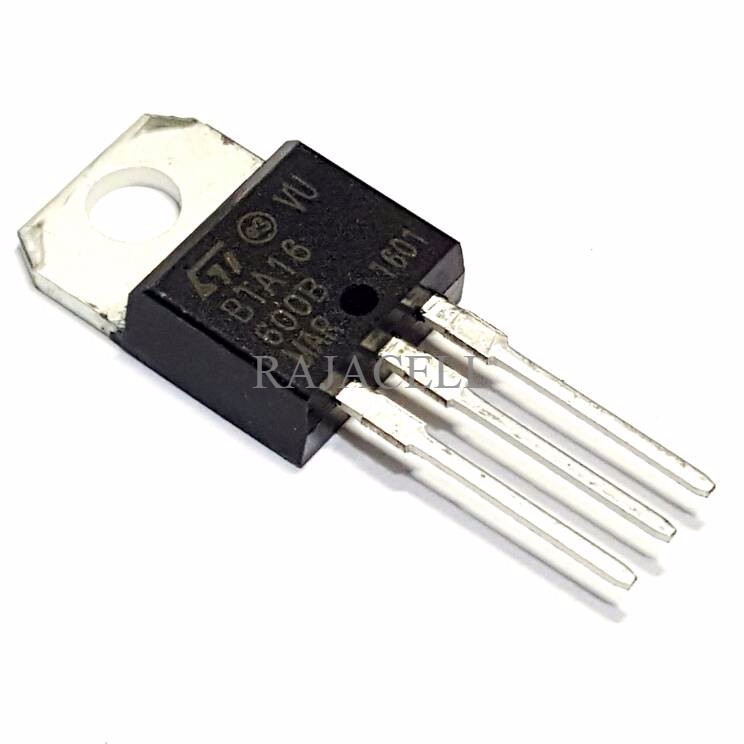 Bta16 Triac Logic Level 16a 600v Snubberless Triacs To 220 Shopee