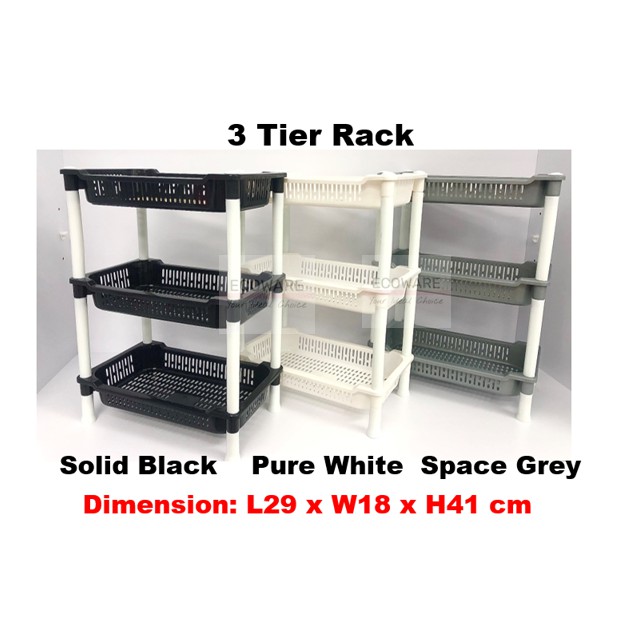 Mini 2Tier 3Tier 4Tier Multipurpose Rack Organizer Rak Plastik ...