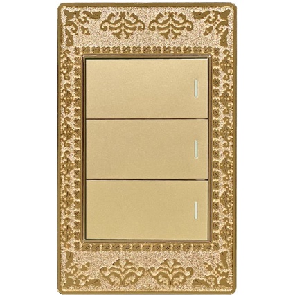 3 BUTTON SWITCH (Powder coated zinc alloy face) | Shopee Malaysia