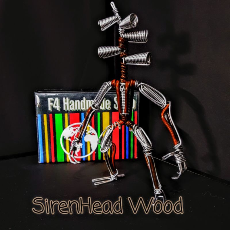 siren head wood 5 Tree | Shopee Malaysia