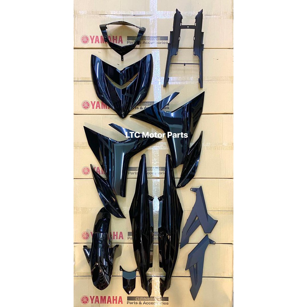 Yamaha Y15 Y15z Y15zr V1 Cover Set Coverset Purple ungu First Model 100 ...