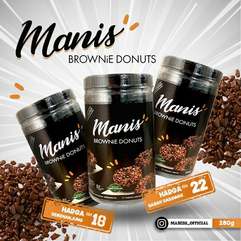 💥 Limited edition 💥 Brownie Donuts by Manis 💥 | Shopee Malaysia