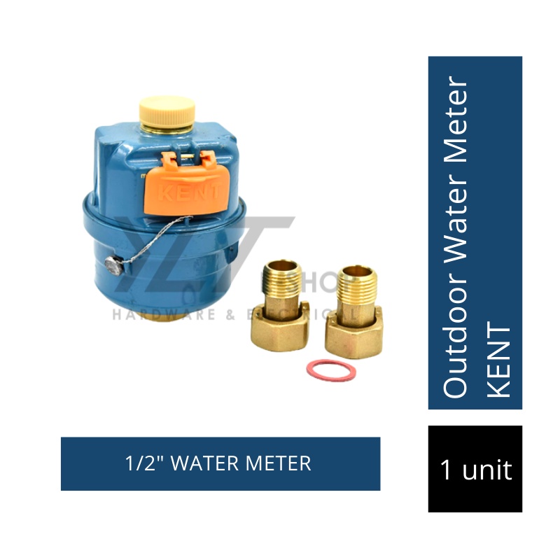 George Kent 1/2" GKM Outdoor Water Meter 'PSM' BRASS COLD WATER METERS ...