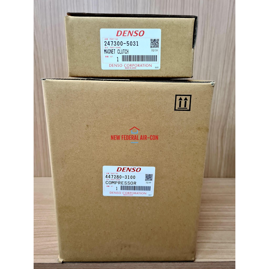 @(COMBO SET) PERODUA MYVI YEAR 2005-2010 DENSO ROTARY COMPRESSOR 447280 ...